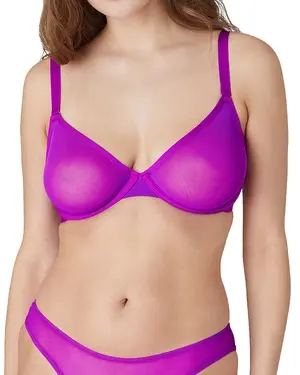 CUUP The Plunge Mesh Bra Mirage