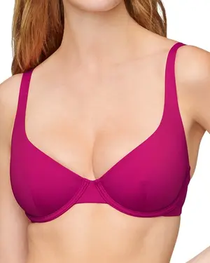 CUUP The Plunge Mesh Bra Orchid