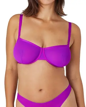 CUUP The Balconette Mesh Bra Mirage