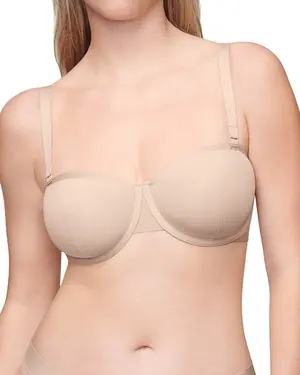CUUP The Balconette Mesh Bra - Sand