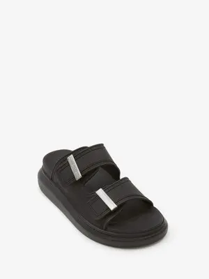 Alexander McQueen Hybrid Slide - Black/silver