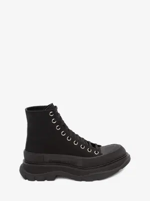 Alexander Mcqueen Textured Boots For Women