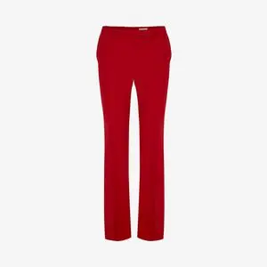 Alexander McQueen Narrow Bootcut Trousers Welsh Red