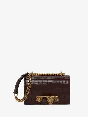 Alexander Mcqueen Jewelled Satchel Cross Body Bags