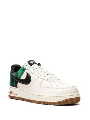 Nike Air Force 1 Low '07 Lx Plaid Sneakers - Neutrals