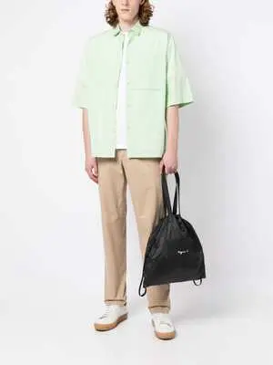 AGNES B. Drawstring Shoulder Bag