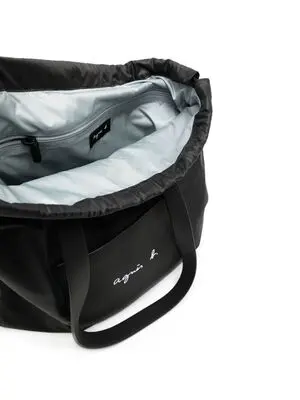 AGNES B. Drawstring Shoulder Bag