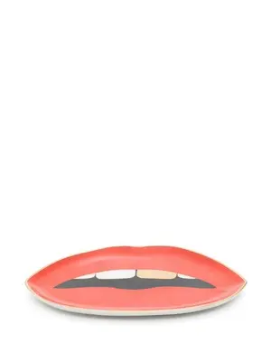 Jonathan Adler Lip-motif Porcelain Tray