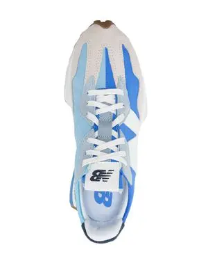 NEW BALANCE 327 Suede Low-top Sneakers - Blue