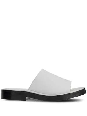 FERRAGAMO Giunone Leather Sandals - White