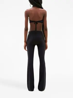 COURREGES Halterneck Cropped Top