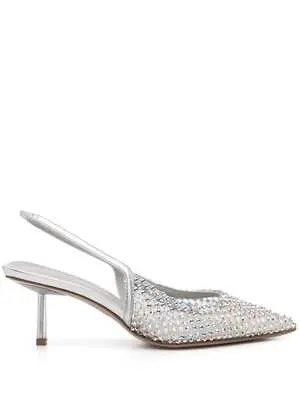 LE SILLA 60mm Gilda Embellished Slingback Pumps