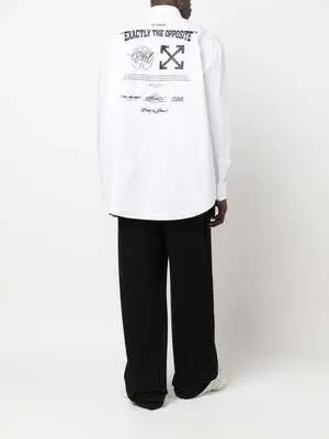 Off-White Exact Opp Cotton Shirt