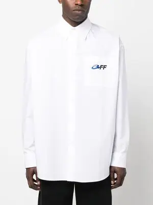 Off-White Exact Opp Cotton Shirt