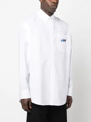 Off-White Exact Opp Cotton Shirt