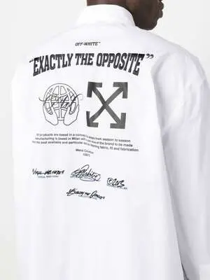 Off-White Exact Opp Cotton Shirt