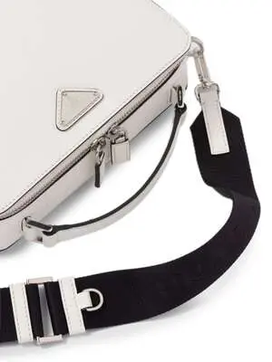 Prada Brique Shoulder Bag - White