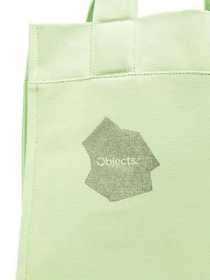 OBJECTS IV LIFE Logo-print Tote Bag - Green