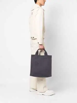 OBJECTS IV LIFE Logo-print Tote Bag - Blue