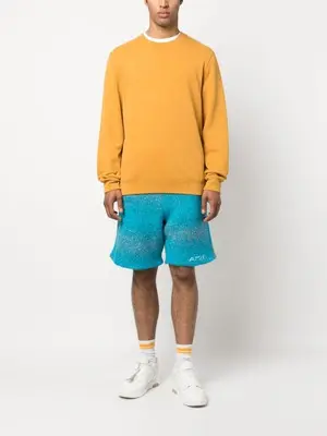 Amiri Embroidered Logo Knitted Shorts