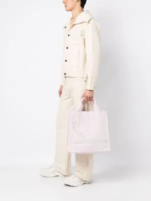 OBJECTS IV LIFE Logo-print Cotton Tote Bag - Pink
