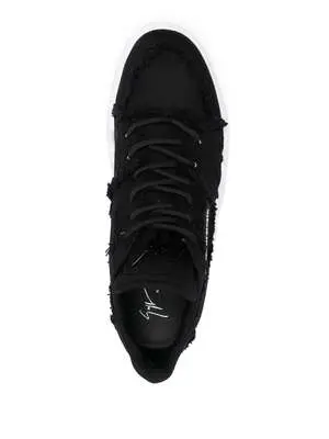 GIUSEPPE ZANOTTI Talon Low-top Sneakers - Black