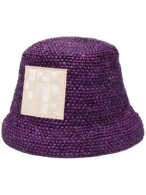 Jacquemus Jacquemus Le Bob Ficiu Bucket Hat Purple