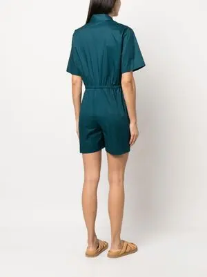 Paul Smith Pocket Short-sleeve Playsuit - Blue