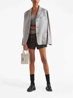 Prada Single-breasted Cashmere Blazer