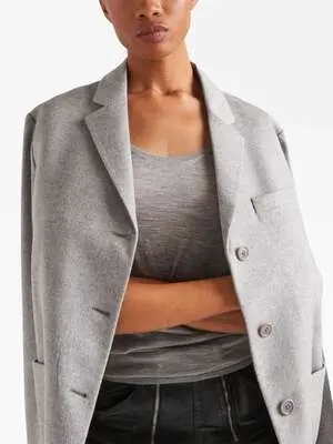 Prada Single-breasted Cashmere Blazer