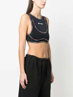 Palm Angels Rainbow Miami Sports Bra