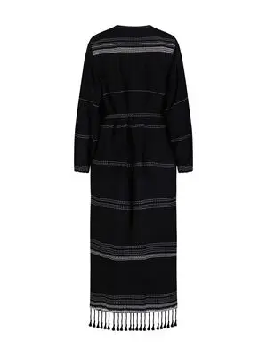 LEMLEM Leliti Fringed Beach Robe