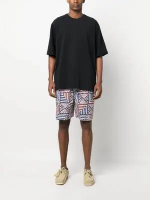 MARANT Logo-embroidered T-shirt - Black