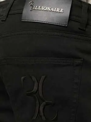 BILLIONAIRE Straight-leg Jeans - Black