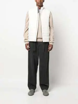 Herno Padded Feather Down Gilet - White