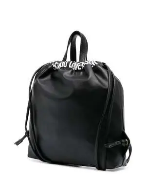 Moschino Logo-print Heart-motif Tote Bag