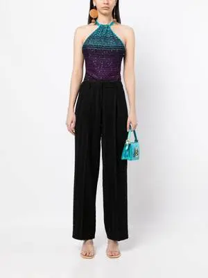 Missoni Zigzag Tailored Trousers - Black