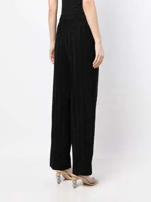 Missoni Zigzag Tailored Trousers - Black