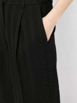 Missoni Zigzag Tailored Trousers - Black