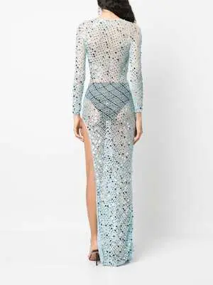 Coperni Sequin-embellished Maxi Dress