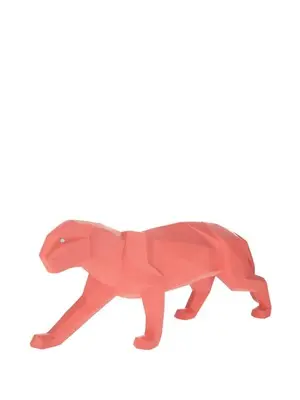 LLADRO Panther Faceted Porcelain Figurine - Pink