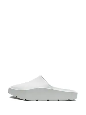 JORDAN Air Hex Sp Light Silver Mules - White