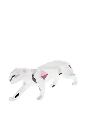 LLADRO Panther Faceted Porcelain Figurine - Grey