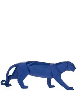LLADRO Panther Faceted Porcelain Figurine - Blue