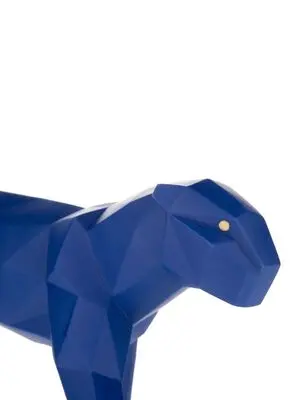 LLADRO Panther Faceted Porcelain Figurine - Blue