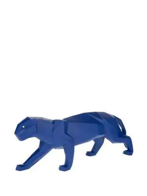 LLADRO Panther Faceted Porcelain Figurine - Blue