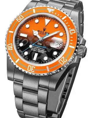 DIW (DESIGNA INDIVIDUAL WATCHES) Submariner Persimmon Watch