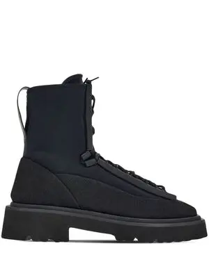 FERRAGAMO Hybrid Combat Boots