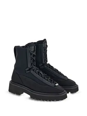 FERRAGAMO Hybrid Combat Boots