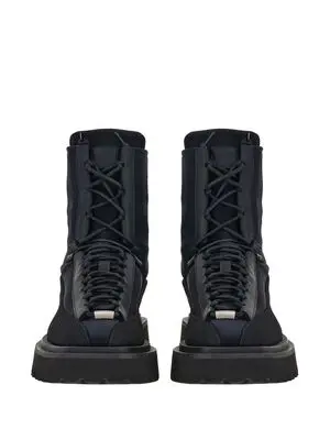 FERRAGAMO Hybrid Combat Boots